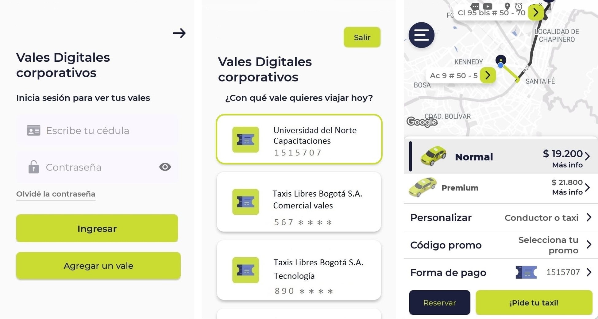 ¿Sabes cómo usar tus Vales Corporativos? – Centro de conocimiento Taxis ...